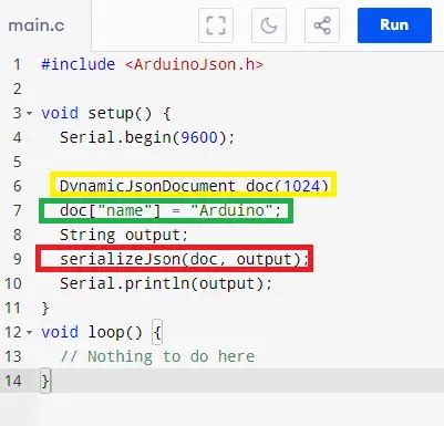Arduino Json Tutorial With Example Code Embedded There