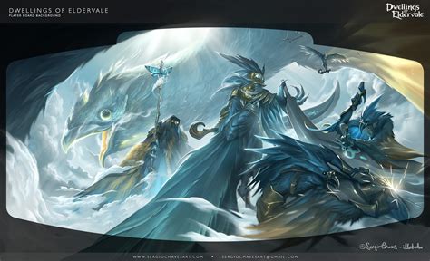 Artstation Dwellings Of Eldervale Skyborn Avians