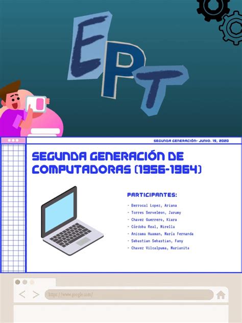Segunda Generación De Computadoras 1956 1964 Completo Pdf Almacenamiento De Datos De La