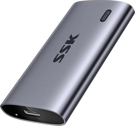 Amazon Com Ssk Portable Ssd Gb Up To Mb S External Solid State Drives Usb Gen X