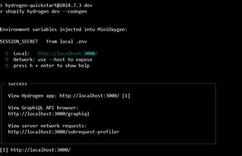 Shopify Hydrogen Errconnectionreset Cannot Reach Development Server On Local Machine
