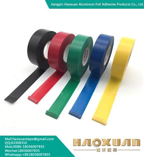 중국 Pvc 전기 절연 테이프 공장 및 제조 업체 도매 가격 Pvc 전기 절연 테이프 Haoxuan