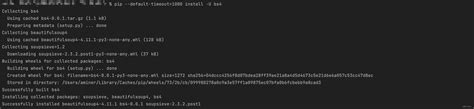 python pip vendor urllib3 exceptions readtimeouterror