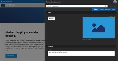 using the section components acquia cohesion docs