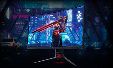 Asus Unveils A Big And Fast Freesync 2 Hdr Gaming Monitor Pc Gamer
