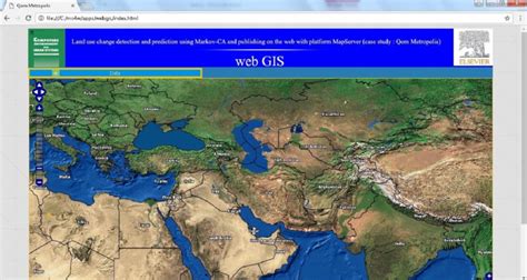 A View Of The Designed Basemap Of Web GIS Download Scientific Diagram
