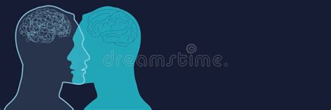 Metaphor Bipolar Disorder Mind Mental Double Face Split Personalityconcept Mood Disorder2