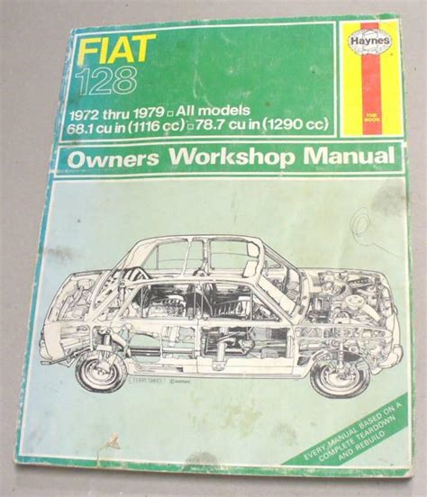 Purchase Haynes Fiat 128 72 79 Owners Workshop Manual All Model In San