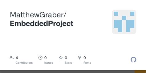 GitHub MatthewGraber EmbeddedProject