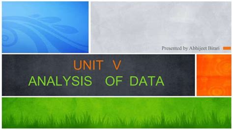 Data Analysis In Researchpptx