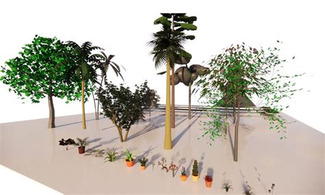 Chia sẻ bộ Family PLANT trong Revit Revit vn