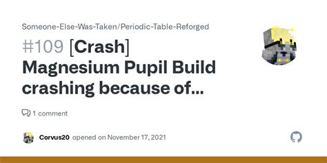 Crash Magnesium Pupil Build Crashing Because Of Trying To Tesselate A Falling Gravel Block