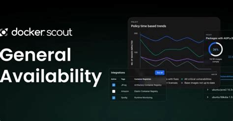 Docker、ソフトウェアサプライチェーン管理支援サービス「docker Scout」を正式リリース：コンテナイメージを分析、脆弱性を特定、修正方法を提案 ＠it