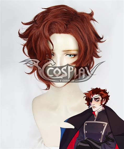 The Arcana Julian Devorak Red Brown Cosplay Wig Ycosplay