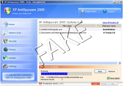 XP Antispyware 2009 Dedicated 2 Viruses Com