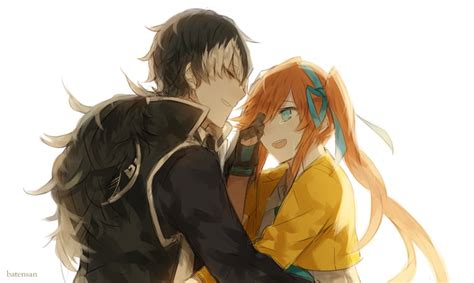 Athena Cykes And Simon Blackquill Ace Attorney Drawn By Batensan