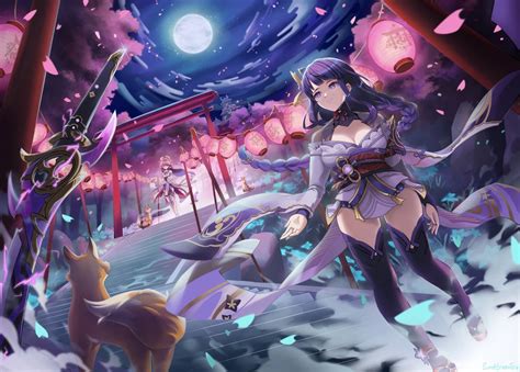 Автор Genshin Impact Ero голая геншин эротика 18 Yae Genshin Impact Yae Miko