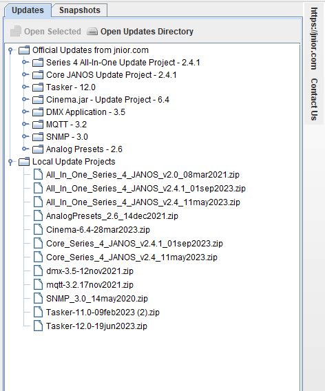 Update Projects Jnior Supporter Kb Supporttoolkb Supporter