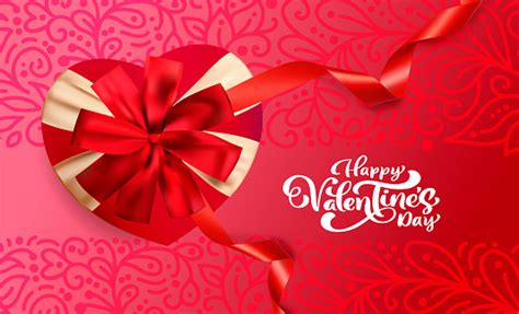 해피 발렌타인 데이 타이 포 그래피 벡터 인사말 카드 및 포스터 디자인 빨간 공휴일 배경에 발렌타인 벡터 텍스트입니다 디자인 서식 파일 축 하 그림 2월에 대한 스톡 벡터