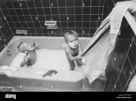 Sister Taking A Bath