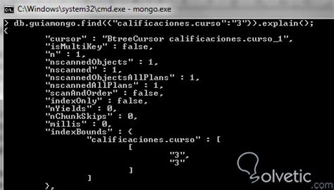 Trabajando Con Ndices En Mongodb Solvetic