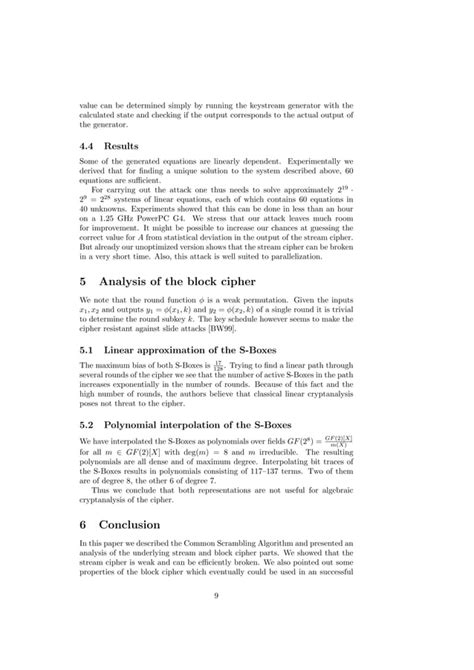 Common Scrambling Algorithm Pdf