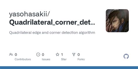 Github Yasohasakiiquadrilateralcornerdetection Quadrilateral Edge And Corner Detection