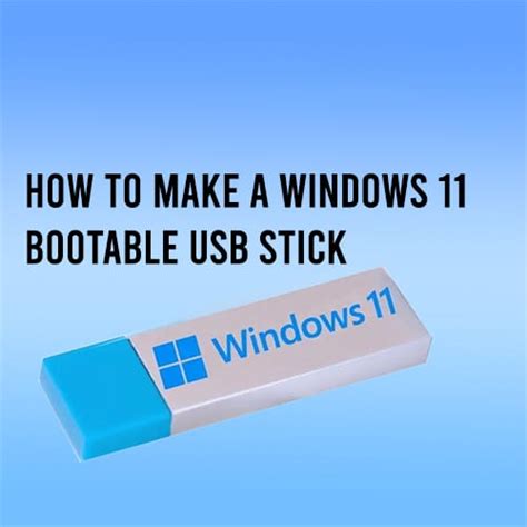 How To Quickly Create A Windows 11 And Not Only Bootable Usb Hardware Busters