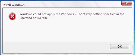 Autounattend Xml Error In Windows PE Solved Windows Forums