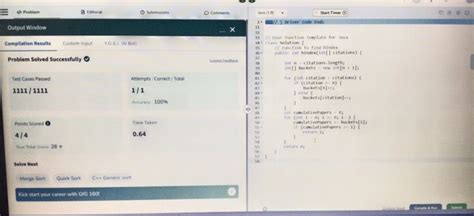 Srivarshini S On Linkedin Geeksforgeeks2024 Problemsolving