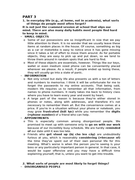 Memory Part 3 Pdf Memory Neuroscience