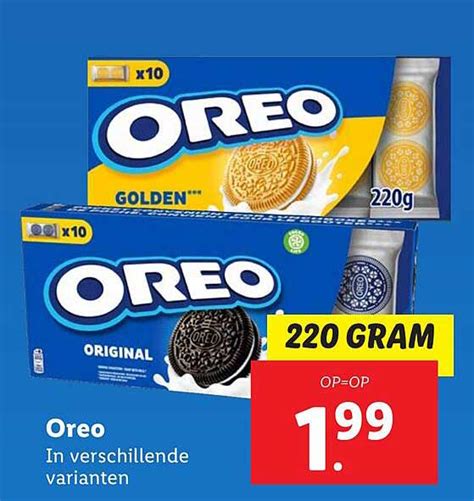 Oreo Aanbieding Bij Lidl