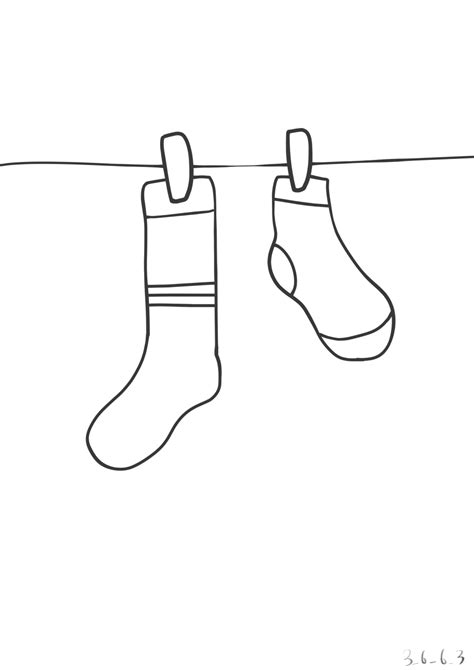 색칠놀이도안 양말 네이버 블로그