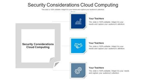 Security Considerations Powerpoint Presentation And Slides Ppt Template