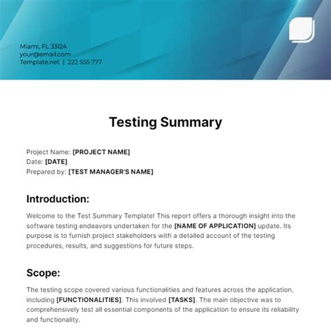 page 4 free test templates and examples edit online and download