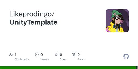 Github Likeprodingounitytemplate