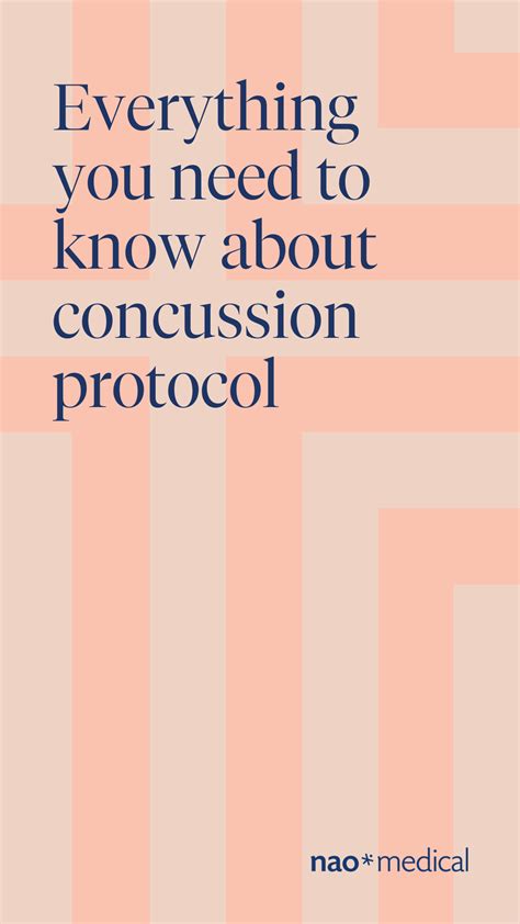 Everything You Need To Know About Concussion Protocol Nao Medical