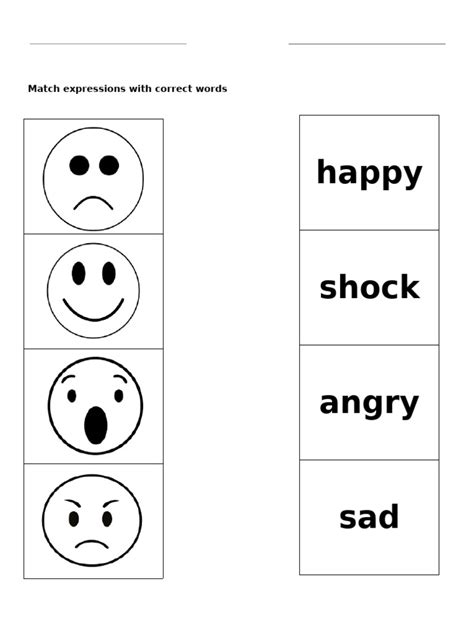 Match Expressions With Correct Words Pdf