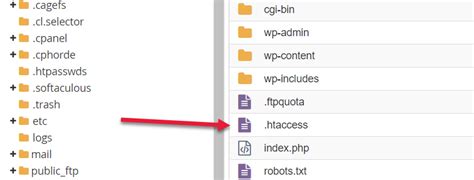 How to Find and Edit the “.htaccess” File in cPanel