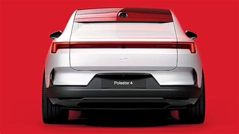 Polestar 4 First Car Without A Rear Window To Make Its Way On To