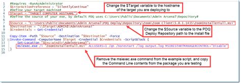 Test A Deployment Outside Of Pdq Deploy With Powershell Pdq Deploy