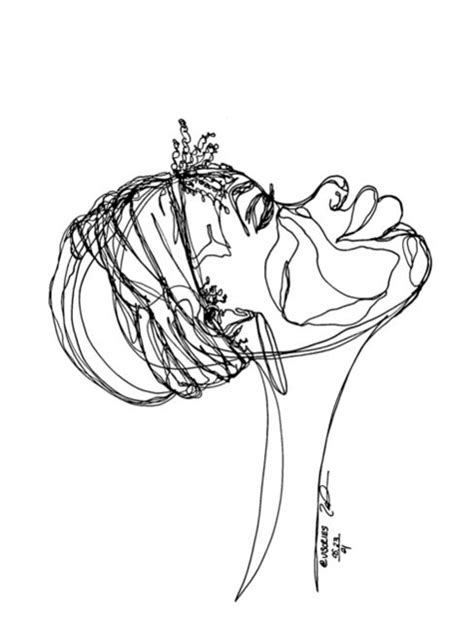 Tasanee Durrett Grace Digital Illustration Blackwhite 2021 Artsy