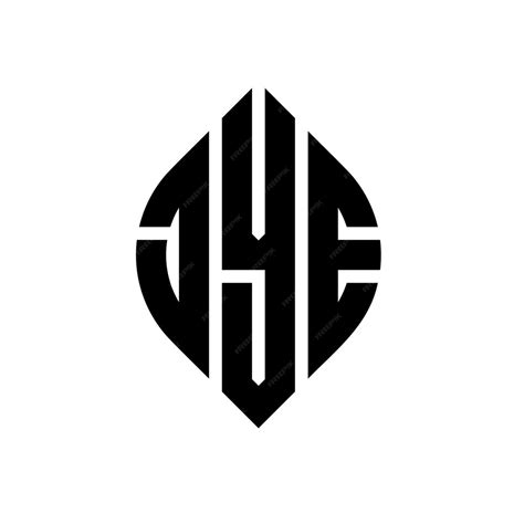 Desenho De Logotipo De Letra De Círculo Jye Com Forma De Círculo E Elipse Jye Letras De Elipse