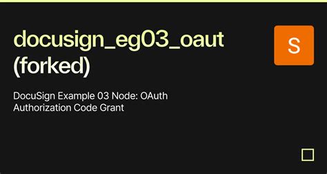Passport Docusign Examples Codesandbox