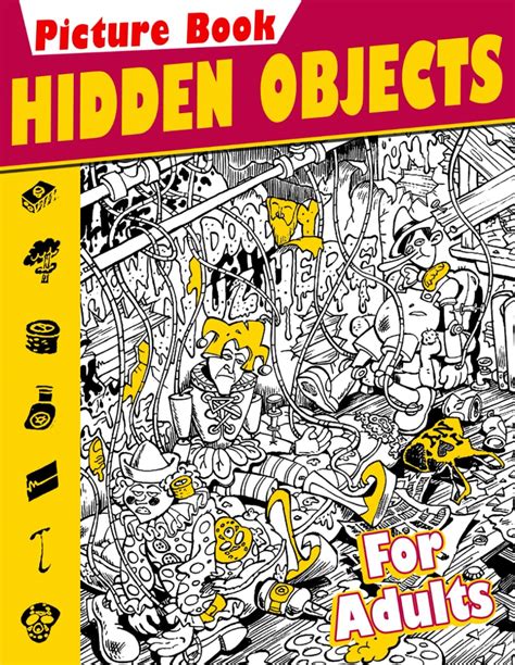Hidden Objects Picture Book For Adults Seek And Find Picture Puzzle
