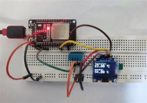 ESP DHT การอานคาอณหภมและความชนในจอแสดงผล OLED โดยใช Arduino IDE