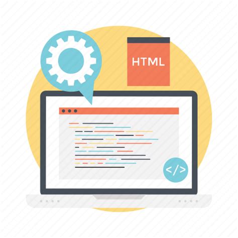 binary code html programming web code web development icon