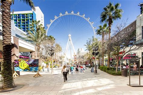 Las Vegas The Linq Promenade Stock Image C0259815 Science Photo Library