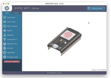 Esp32 Mpy Jama Ui Tool For Managing Espressif Esp32 Microcontrollers