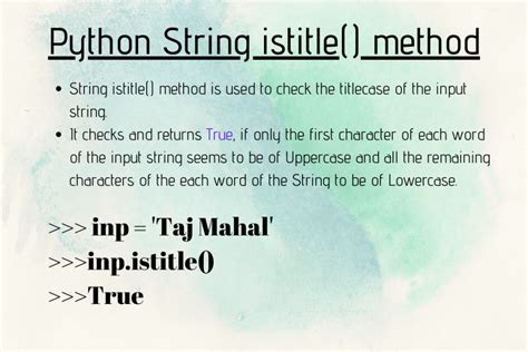 Python String Isspace Method Askpython